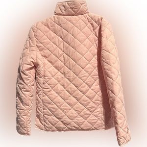 Jackets & Coats | Nwt Light Pink Lightweight Quilted Pink Jacket Size L ...